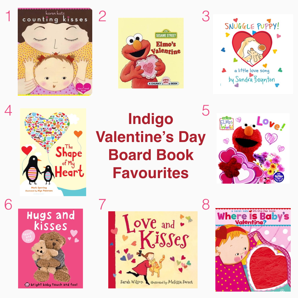Indigo Valentine’s Day Board Book Favourites